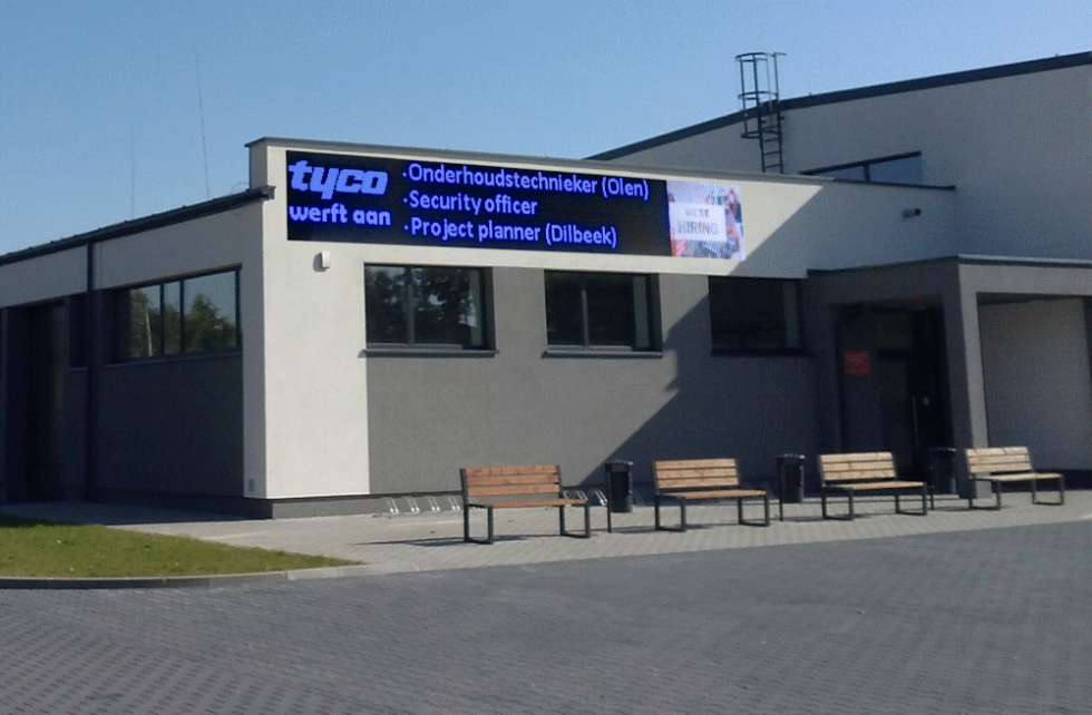 Gevel LED-reclameborden - APPLED smart pixels